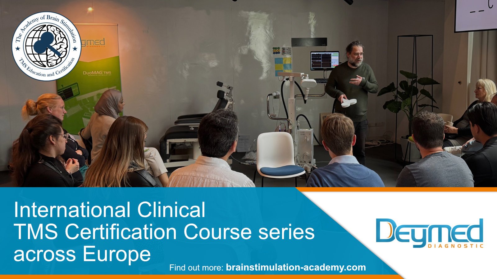 International Clinical TMS Certification Course series across Europe ...
